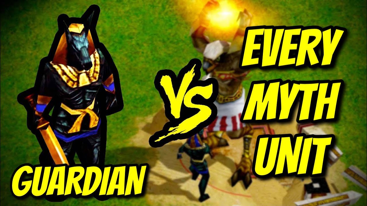 GUARDIAN vs EVERY MYTH UNIT | Age of Mythology - YouTube