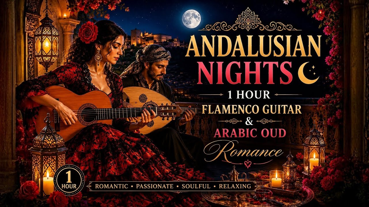🎵 Andalusian Nights – 1 Hour Flamenco Guitar & Arabic Oud Romance 🎸 ...
