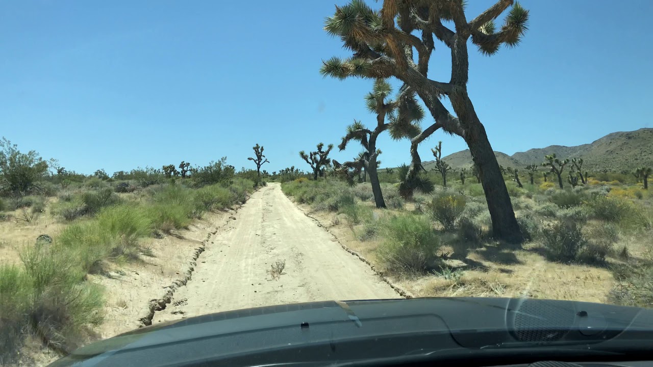 Off-road Joshua Tree - Geology Tour Road - YouTube