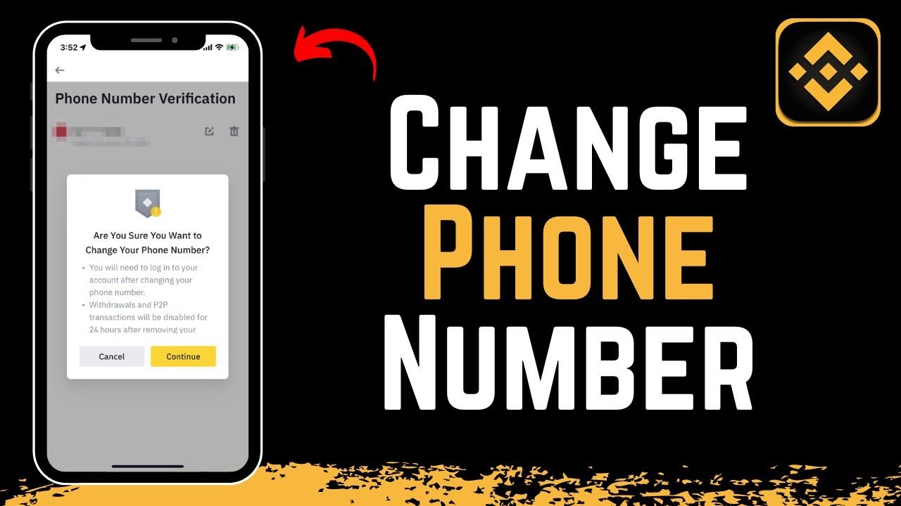How to Change Binance Phone Number - YouTube