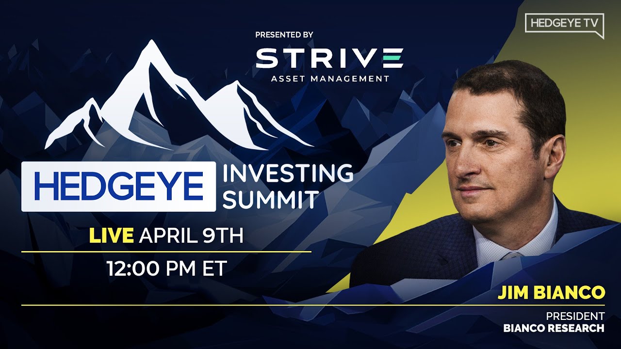 Hedgeye Investing Summit Spring 2024 | Jim Bianco, President of Bianco ...