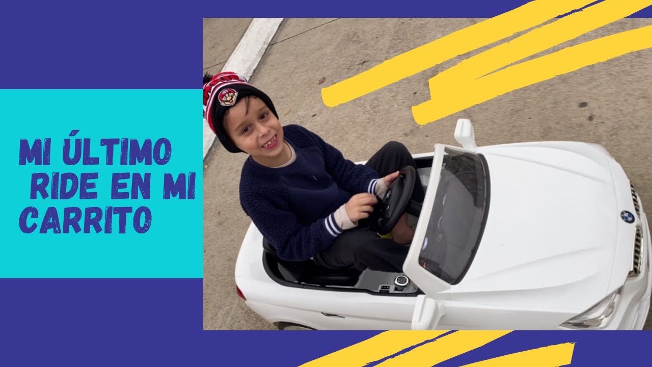 Mi último ride en mi carrito!!! - YouTube