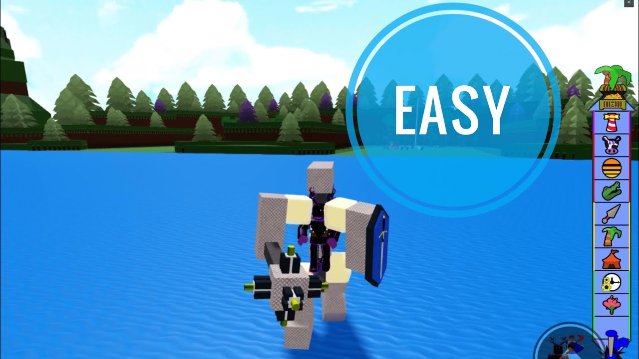 How to build a mech (build a boat for treasure) - YouTube