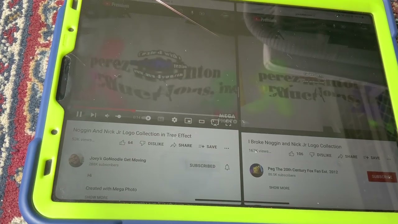 (NEW EFFECT) Noggin And Nick Jr Logo Collection In Tree Effect In G ...