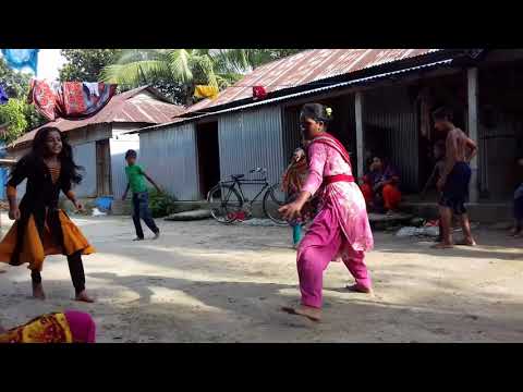 Bangladeshi Village Child and Village Game, Part 2