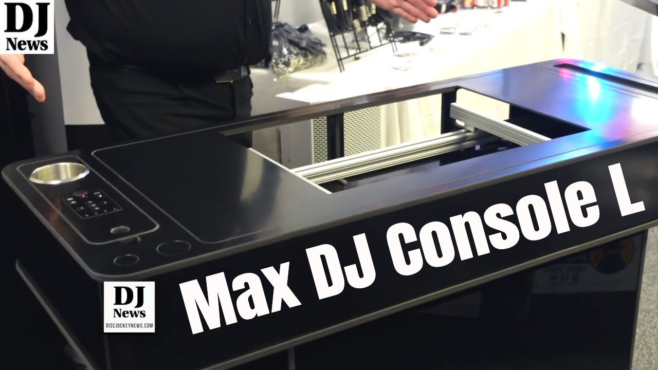 MAX DJ Console With Edge Folding Base In The L Size Overview #DJGear # ...