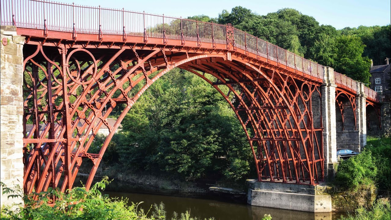 The Iron bridge in Telford - Historical landmark - Explore With Shano ...