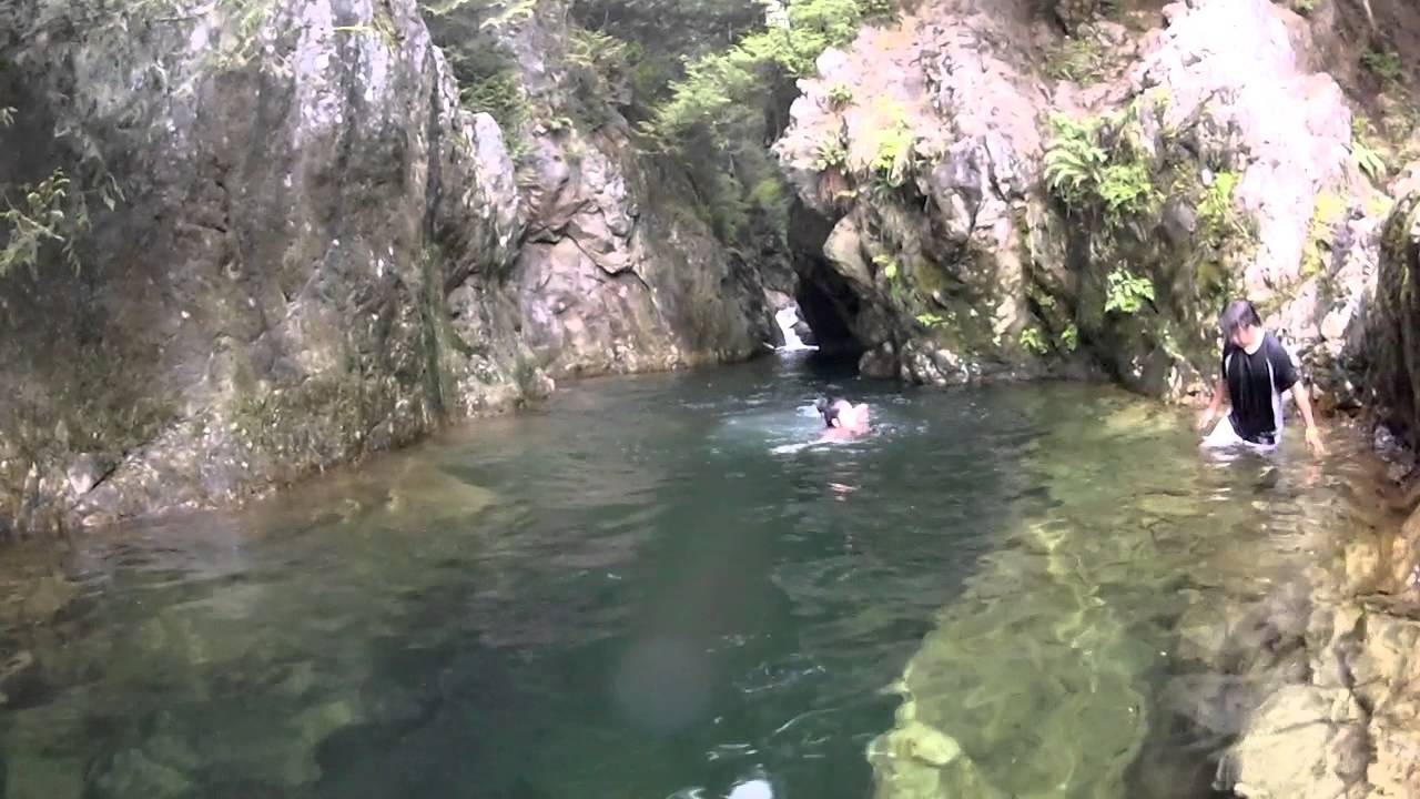 Lynn Valley Cliff Jumping - YouTube