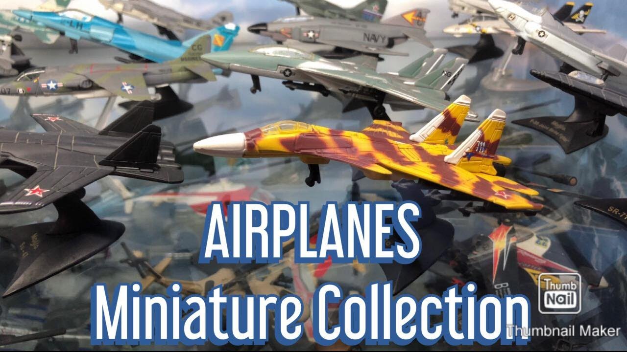 AIRPLANES MINIATURE COLLECTION Part 2 - YouTube