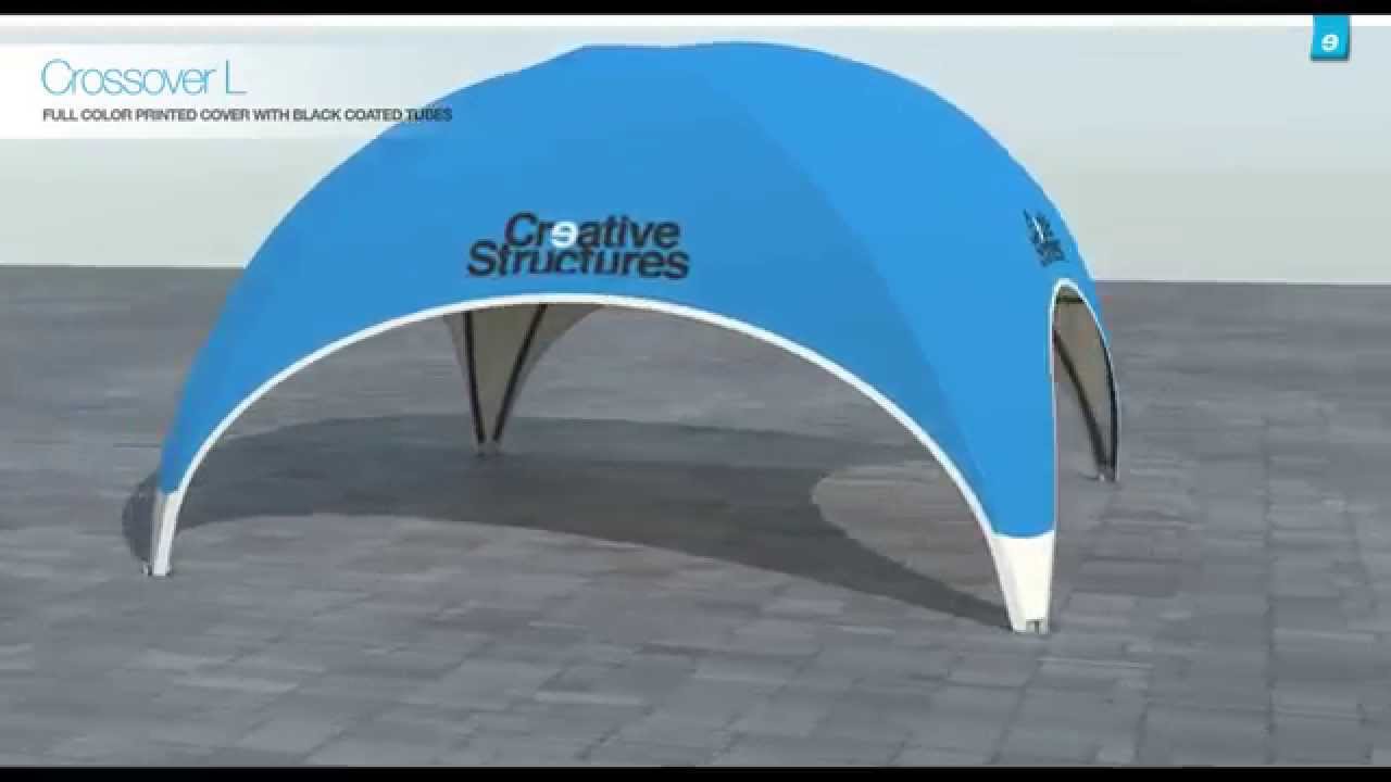 Creative Structures - Crossover L - Full Color Branded - YouTube