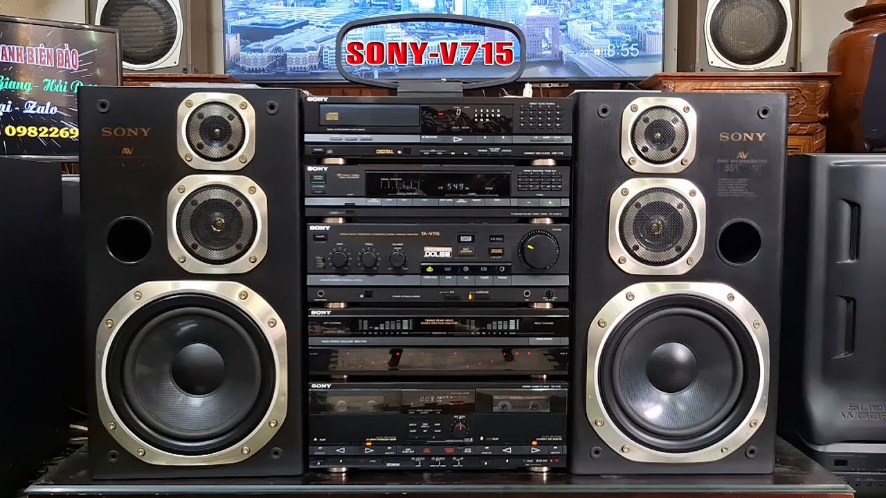 Báo giá tốt tháng 4 lịch sử. dàn đẹp SONY-V715. Full chức năng. âm hay ...