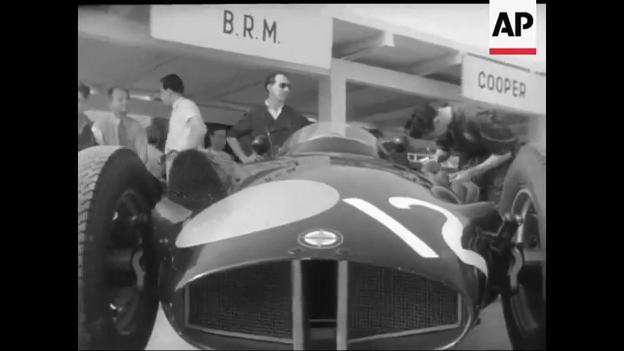 Modena 1957 - GP of F1, J. Behra, Maserati 250F - YouTube
