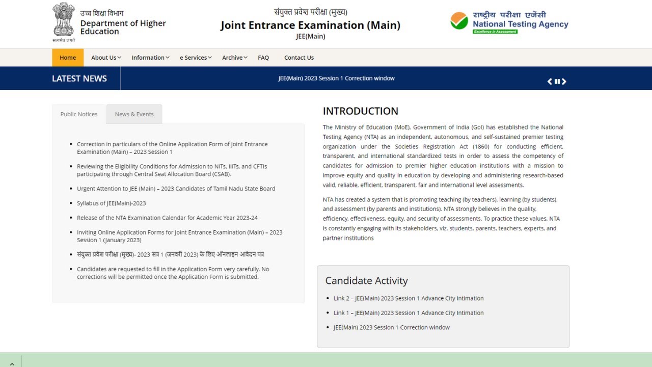 JEE Main 2023 BIG UPDATE: Advance City Intimation Slip Released, Steps to Download| CollegeDekho ...