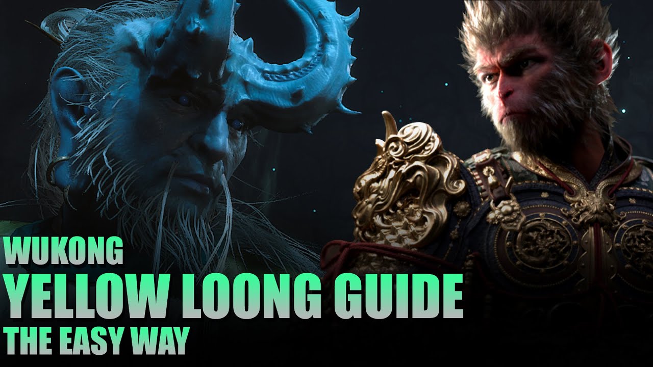 How to Beat Yellow Loong the Easy Way | Black Myth Wukong Boss Guide ...