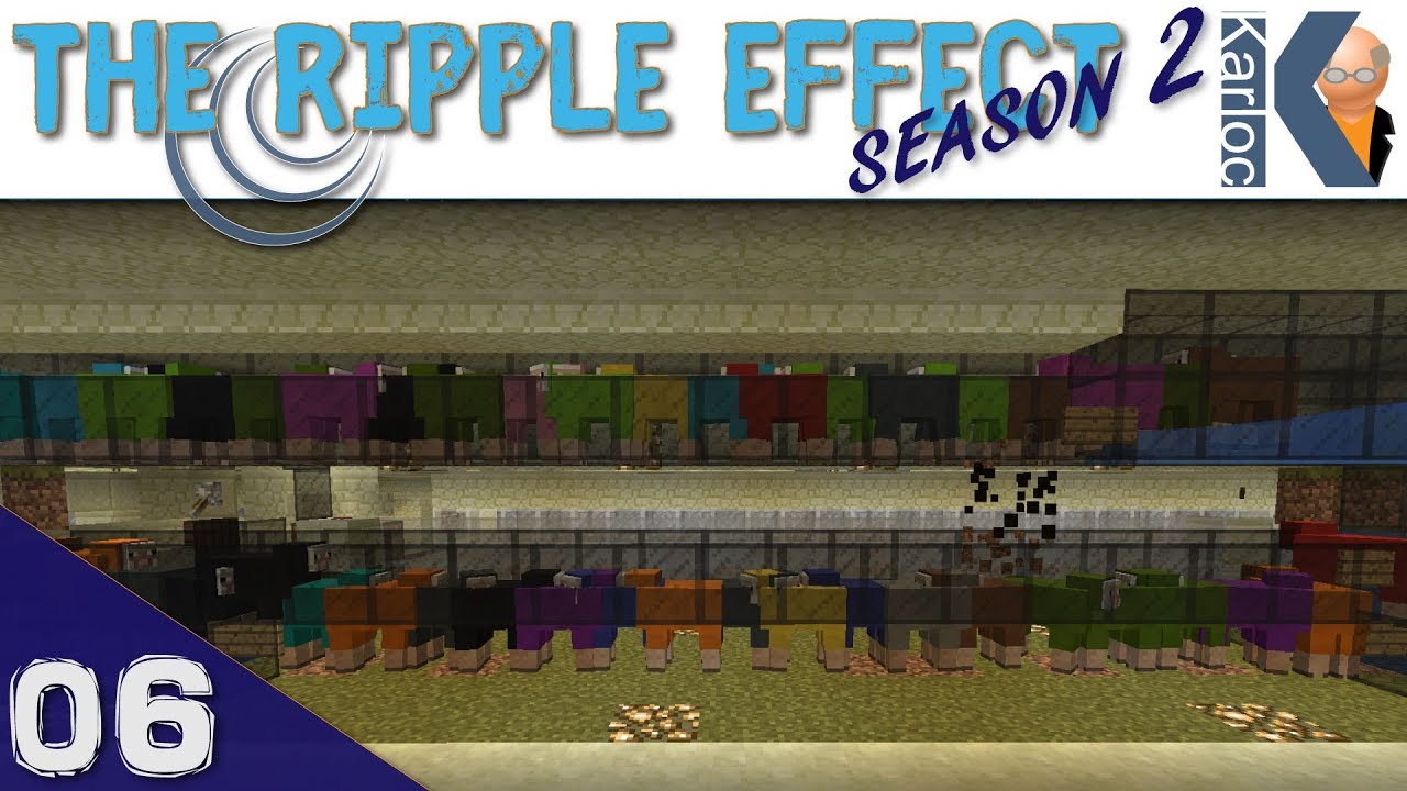 Minecraft: Ripple Effect Server Season2 EP06: AFK Wool Sheep Farm - Baa ...