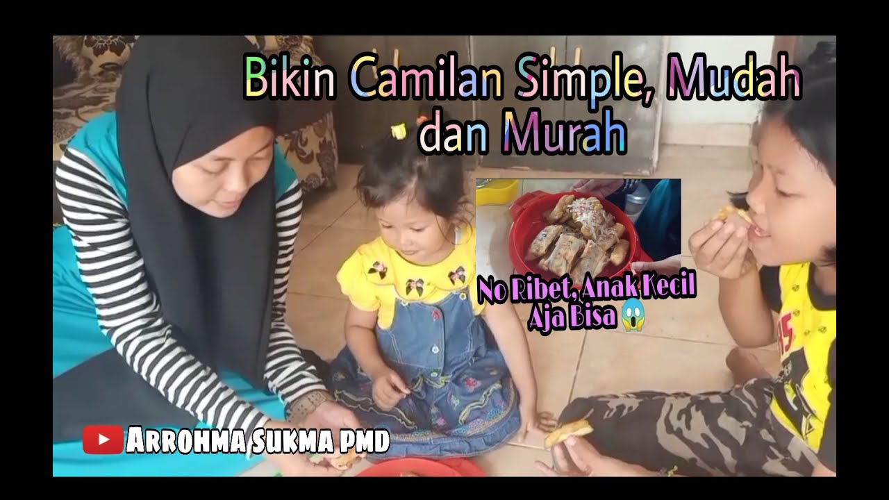 Tutorial Buat Camilan Simple, Mudah dan Murah Dari Pisang | Modal ...