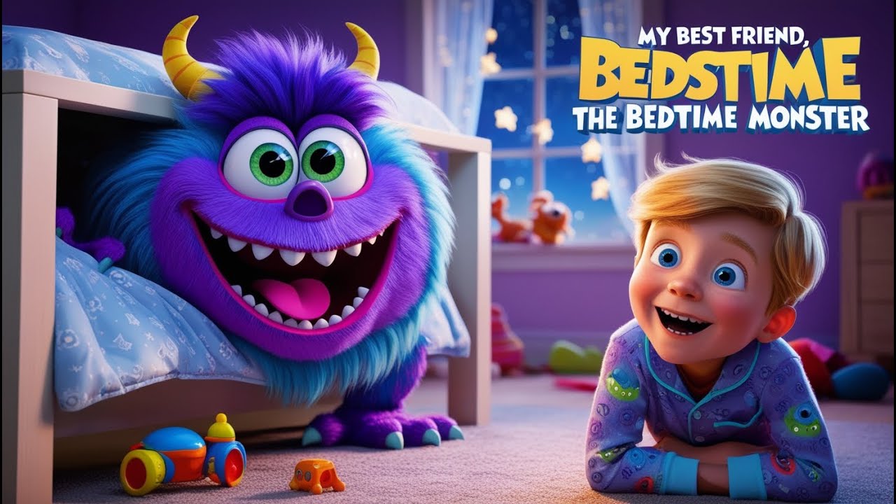 Under the Bed: A Tale of Friendship | The Bedtime Monster | # ...