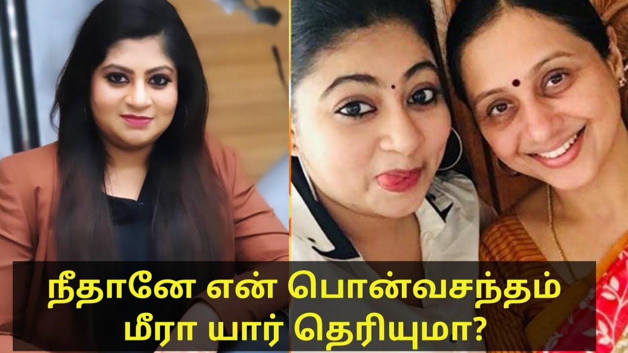 Neethane endhan ponvasantham serial meera biography | nivashini divya ...