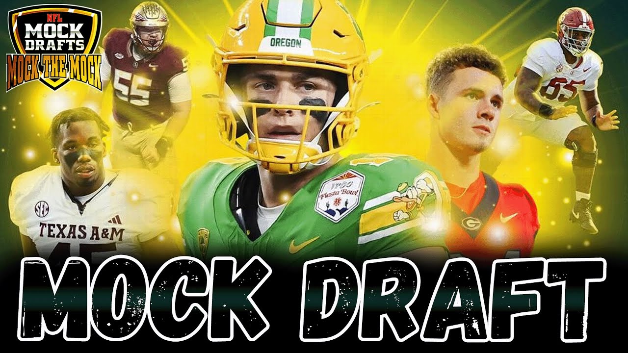 ESPN's Two Round 2024 NFL Mock Draft | Mock The Mock - YouTube