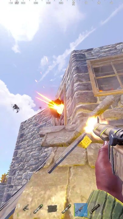 Rust | HAKETTİĞİNİ BULDU #rustraid #rustshorts #rustpvp - YouTube