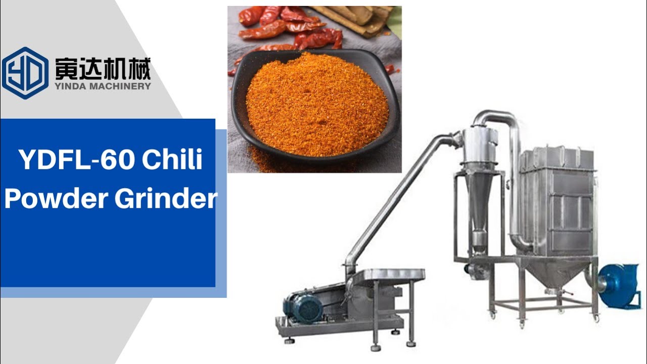 Stainless steel chili mill dry powder grinding machine | www ...