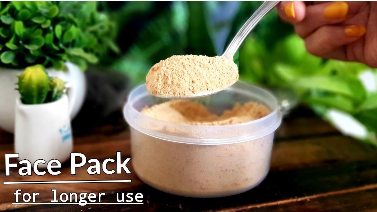Skin Whitening Face Pack Powder For Longer Use | Face Pack For Glowing ...