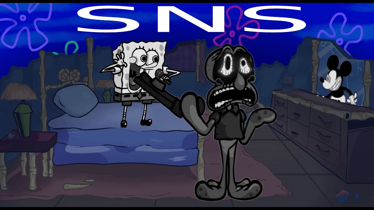 FNF:-) Sunday Night Squidward V1 - YouTube