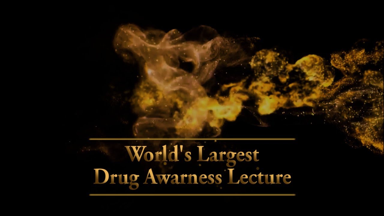 Genius Book of World Record - Largest Drug Awareness Lecture - YouTube