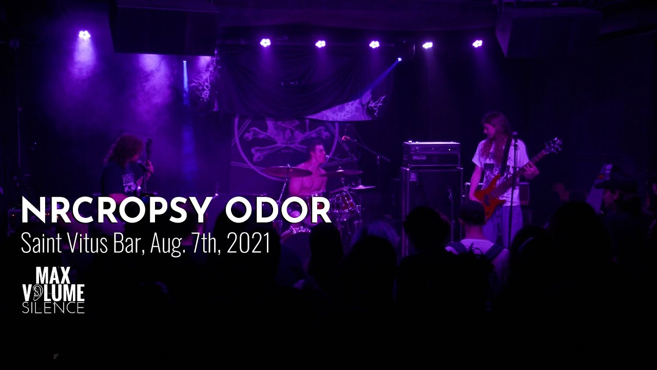 NECROPSY ODOR live at Saint Vitus Bar, Aug. 7th, 2022 (FULL SET) - YouTube