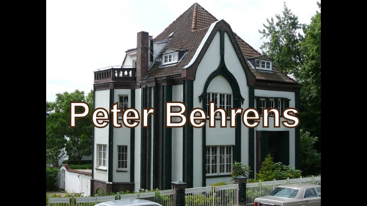 Peter Behrens (1868-1940). Arquitectura moderna. Diseño. #puntoalarte ...