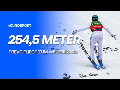 254,5 Meter! Domen Prevc stellt in Planica neuen Skiflug-Weltrekord auf | 2025