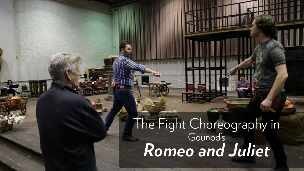 Fight Director, B.H. Barry, talks about the fights in Lyric's ROMEO AND ...