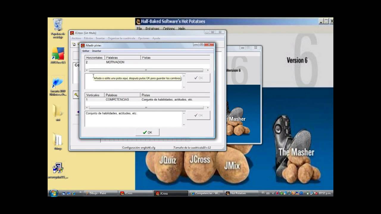 Tutorial act hot potatoes - YouTube