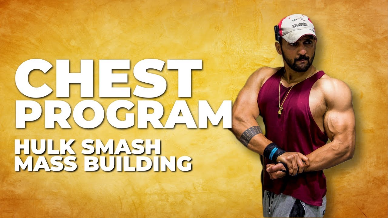 Chest Program - Hulk Smash Mass Building #mass #workout #bodybuilding ...
