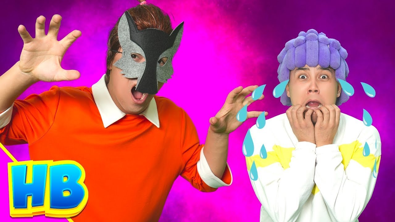 Big Grey Wolf Go away! + More | Kids Songs - Nursery rhymes - YouTube