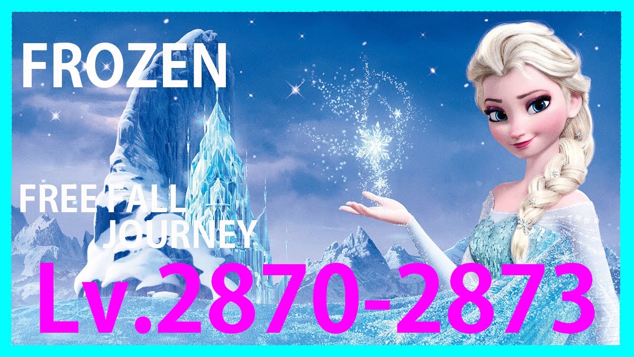 FROZEN FREE FALL JOURNEY 2870-2873 - YouTube