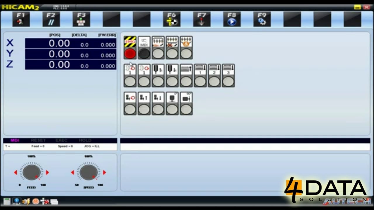 Hicam2 software di interfaccia uomo-macchina (HMI) per centri di lavoro ...