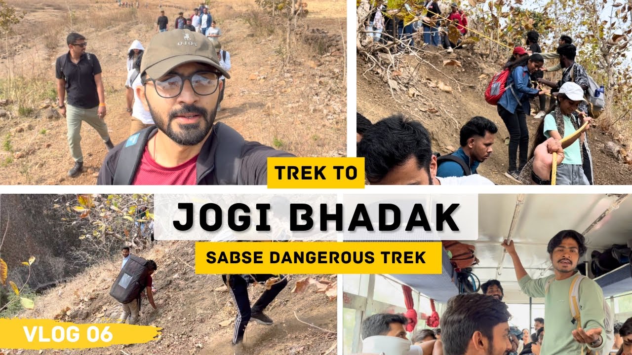 Jogi Bhadak ( जोगी भड़क ) - Most Dangerous Trek Near Indore - YouTube
