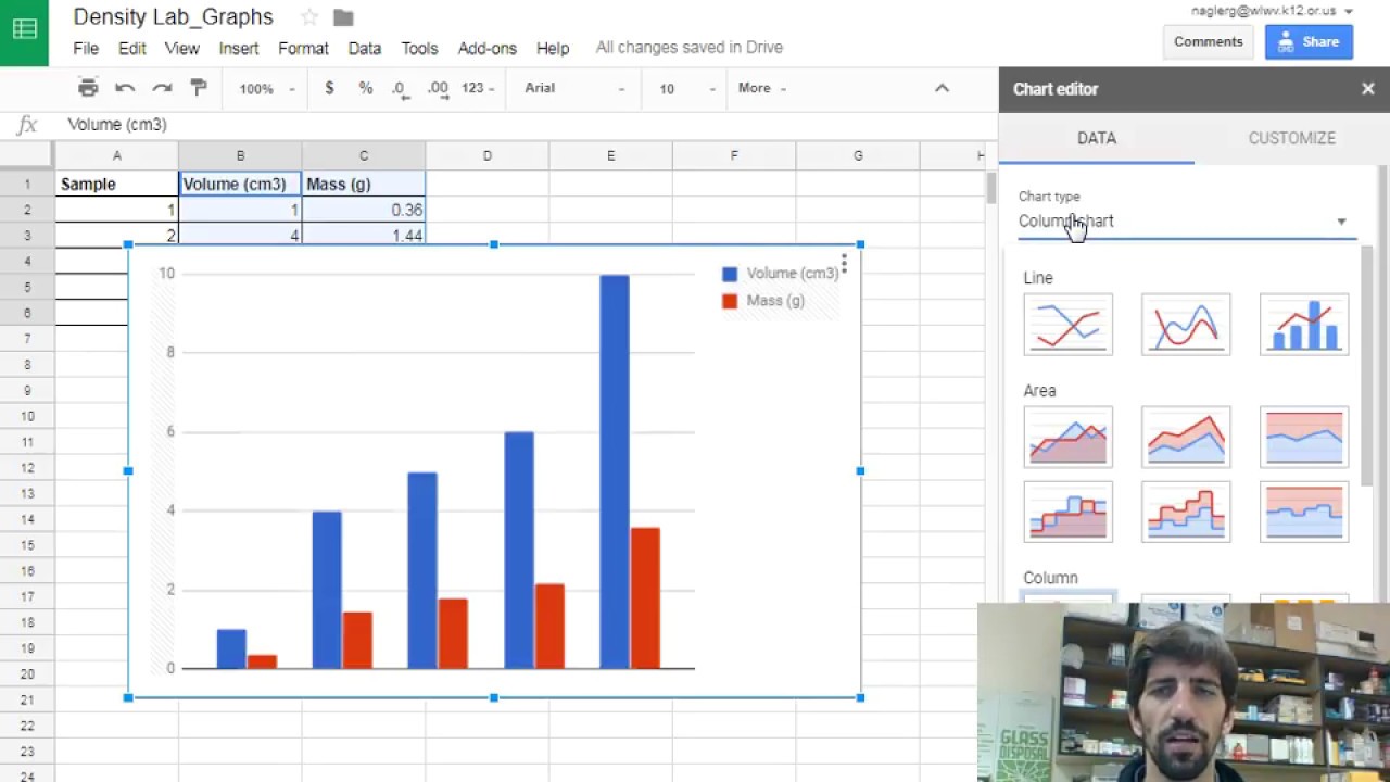 Density Lab Insert A Line Graph And Trend Line In Google Sheets YouTube density-lab-insert-a-line-graph-and-trend-line-in-google-sheets-youtube