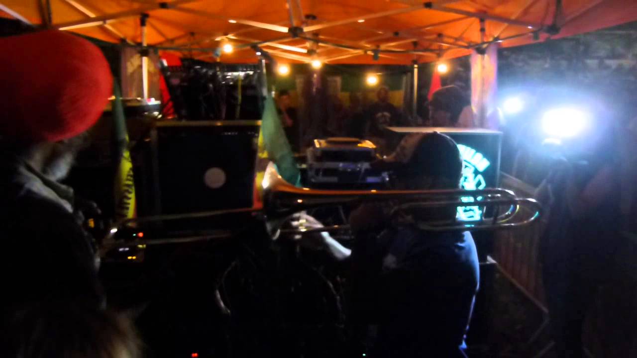 Matic Horns aka Henry Tenyue & King Shiloh at Garance Reggae Festival ...