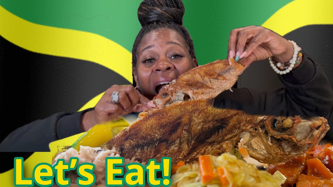 Eating Fried Red Snapper the Caribbean Way 🌴🔥 | Island Grill Vibes ...