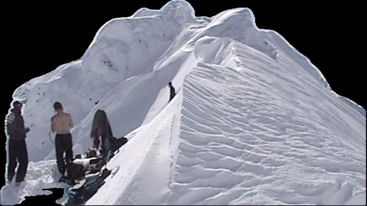 SNOWBOARDING BLUEBERRY HILL, TURNAGAIN ARM, ALASKA 2003 - YouTube