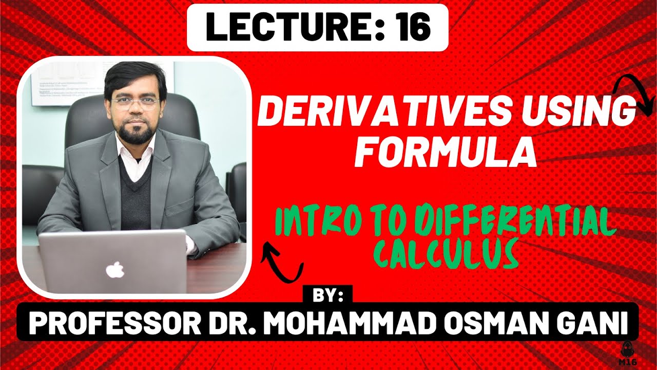 Business Maths: Lec16 : Derivatives using Formula || Intro to ...