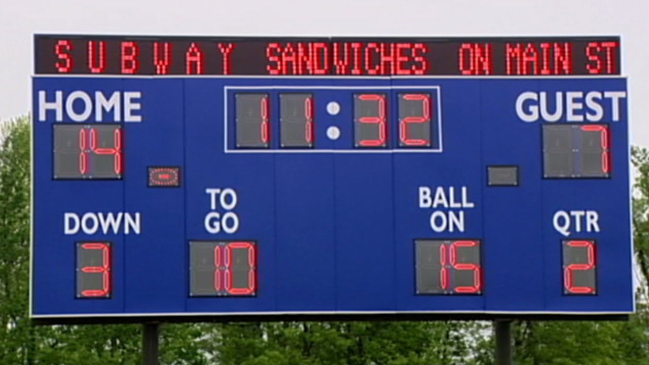 Electronic Sponsor Panels - YouTube