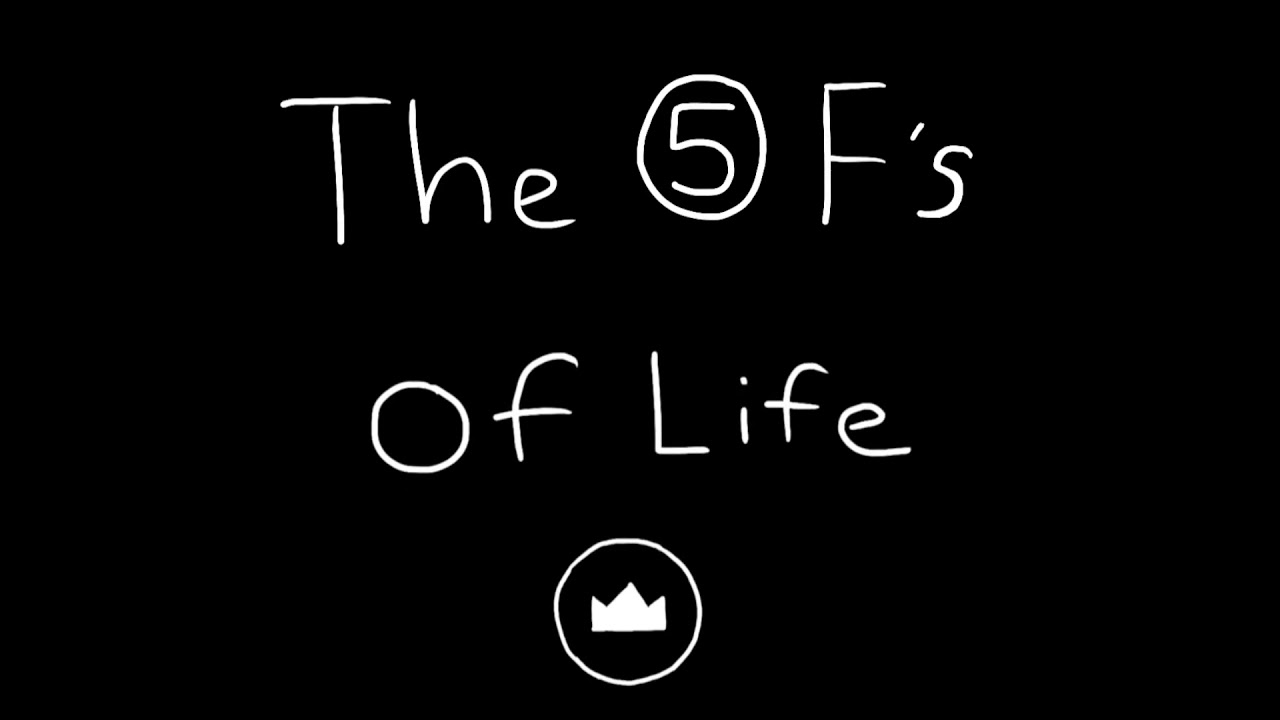 The 5 F’s of Life by Choong Man Kim (:DK) - YouTube