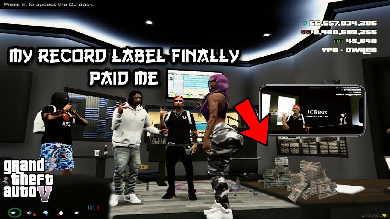Being A Rapper In GTA 5 RP (FiveM) Made Me Millions | ICEBOX Chains For ...