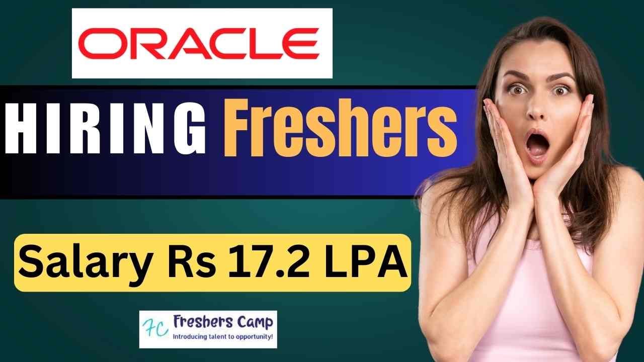 Oracle Off Campus Drive 2025 : Oracle Recruitment for Freshers | Salary ...