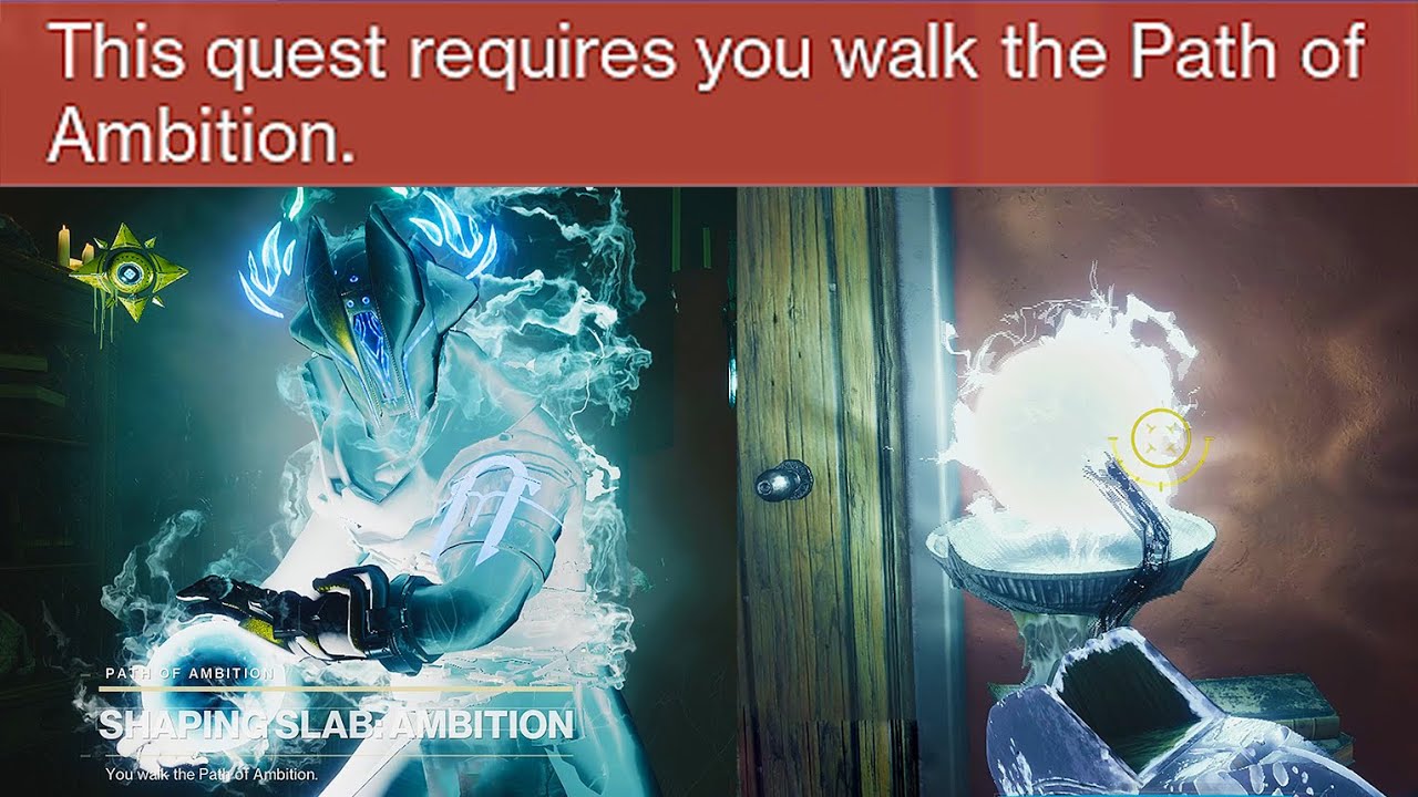 Destiny 2 Walk the Path of Ambition - Shaping Slab Ambition and Shaping ...