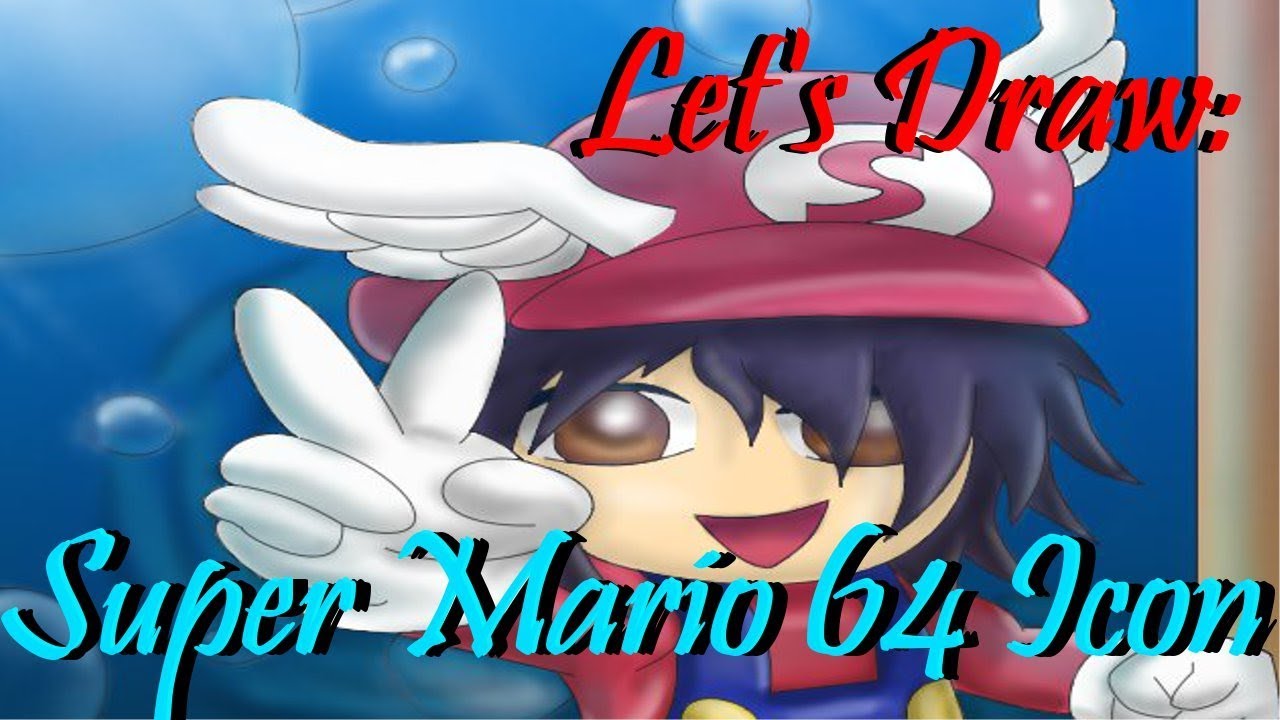 Let's Draw - Super Mario 64 Icon - YouTube