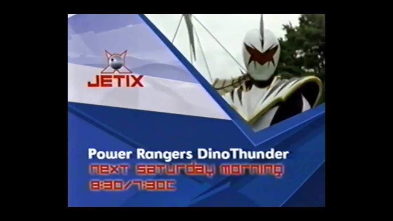 Jetix July 24, 2004 Power Rangers Dino Thunder Next Saturday Morning At ...